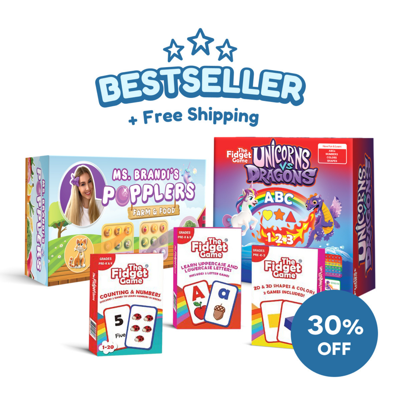 Popplers Farm & Food – The Fidget Games