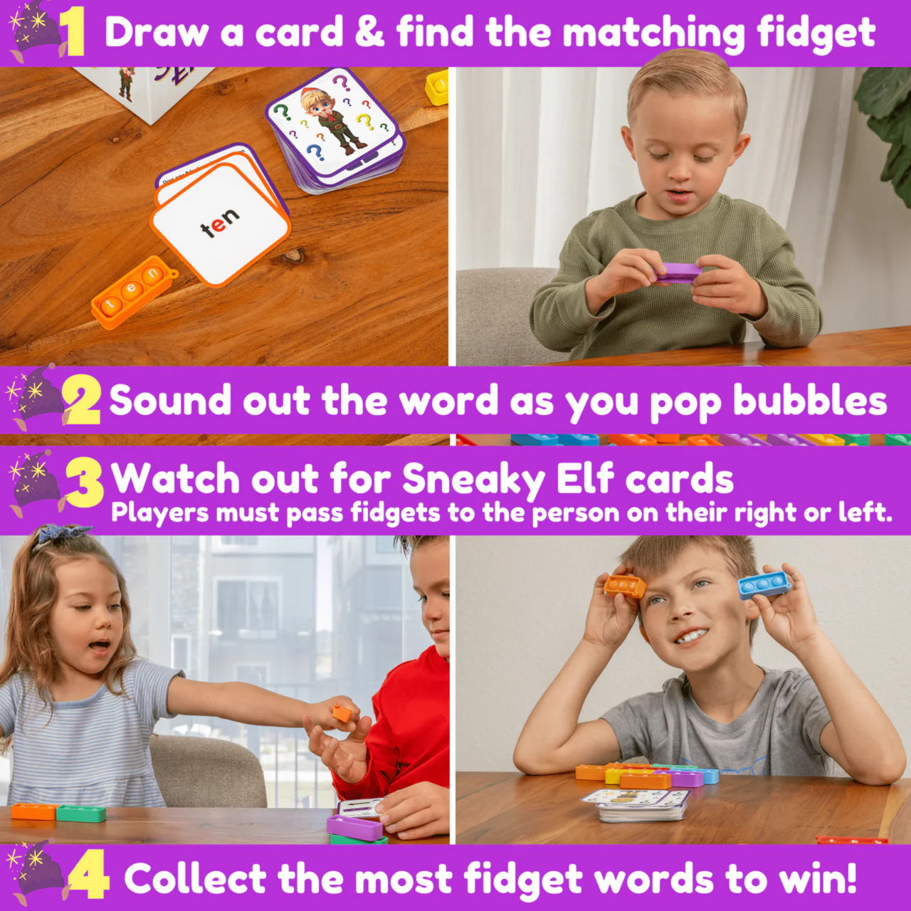 Sneaky Elves: Best Research-Based Reading Game – The Fidget Games