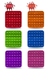 Buy 6 Extra CVC Fidget Mats | CVC Mats Word Pop – The Fidget Games