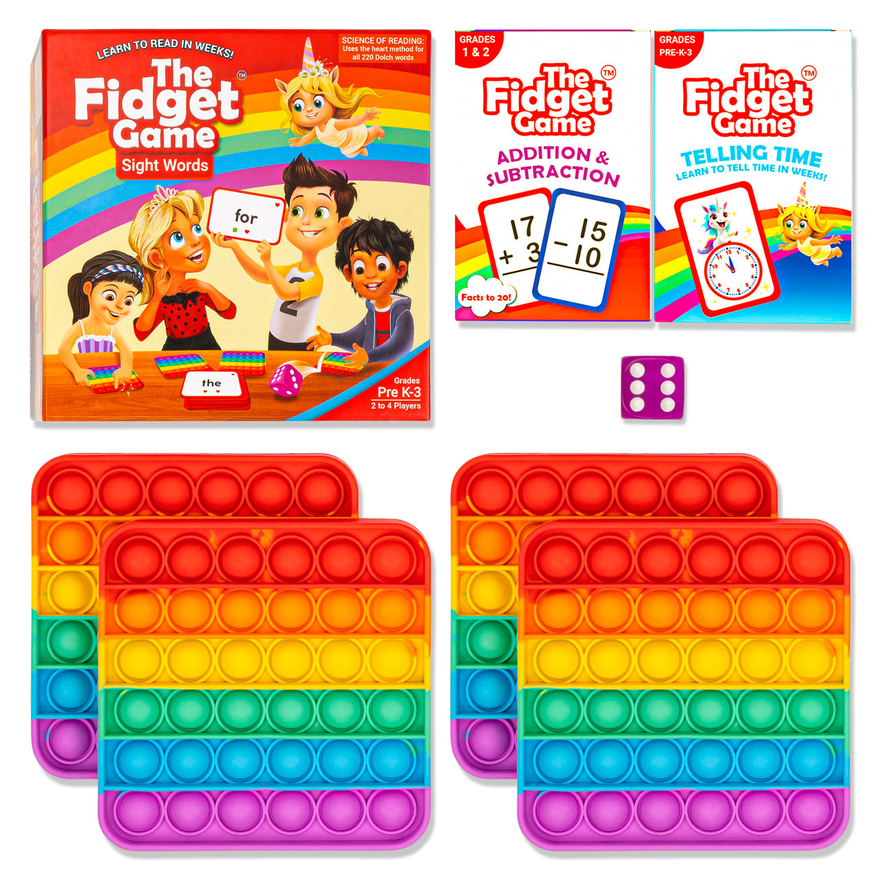Grade 1 and 2 Bundle – The Fidget Games