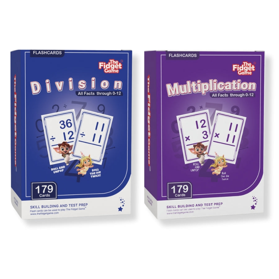 Math Card Pack Bundle – The Fidget Games
