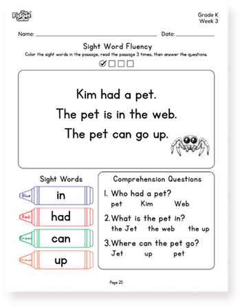 Sight Word: Fun and Educational Reading Game for Kids – The Fidget Games