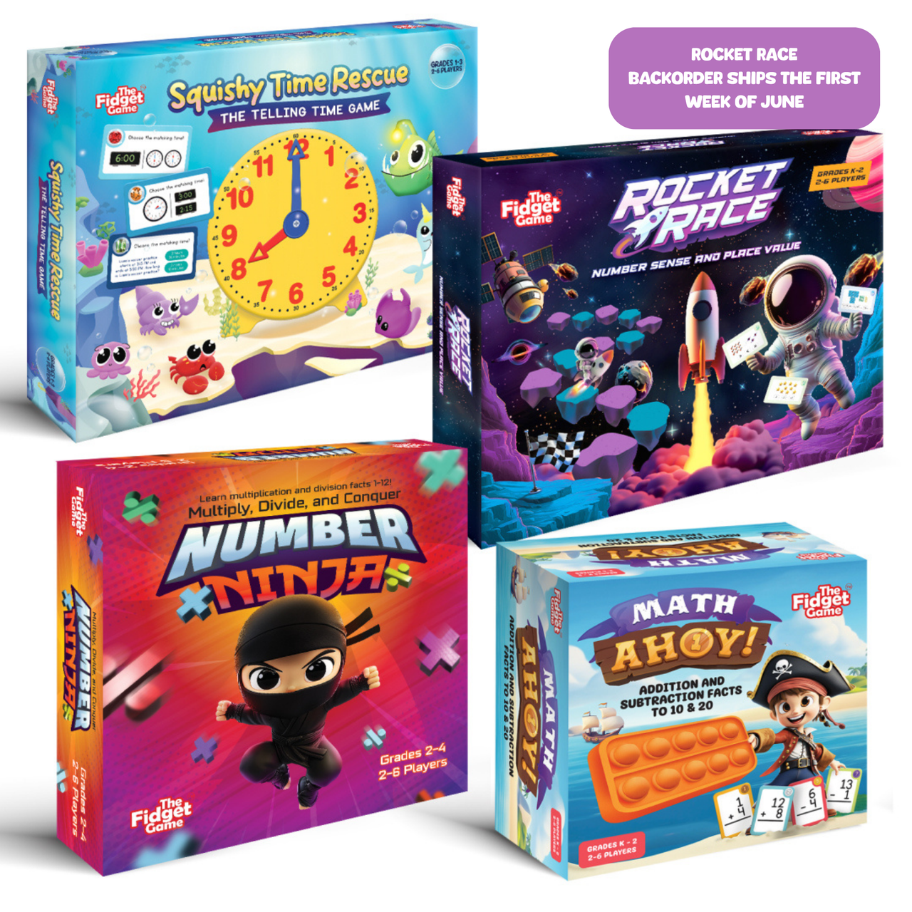 Ultimate Math Bundle | Hands-On Math Games for Kids – The Fidget Games