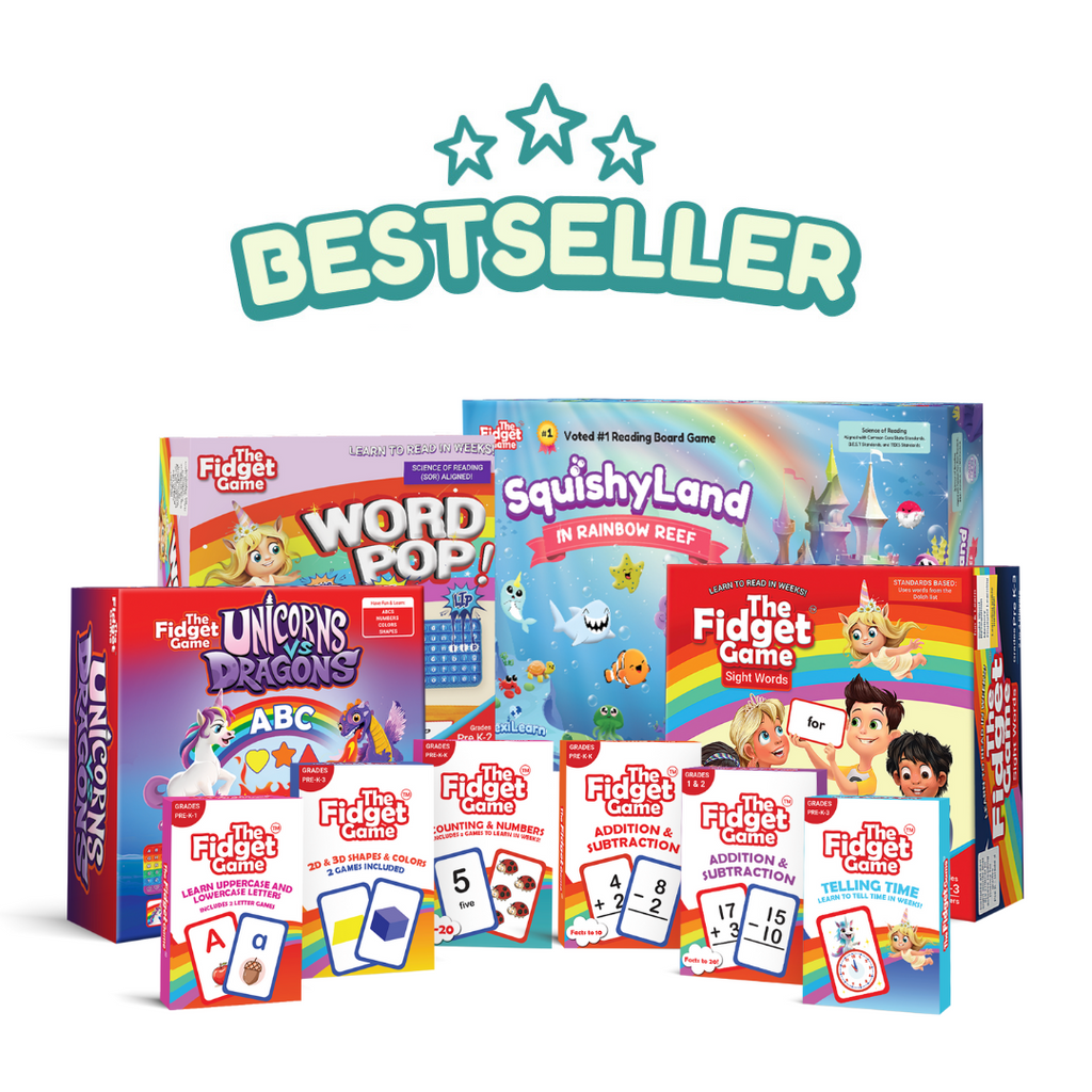 Reading Games | Research-Based School Games – The Fidget Games