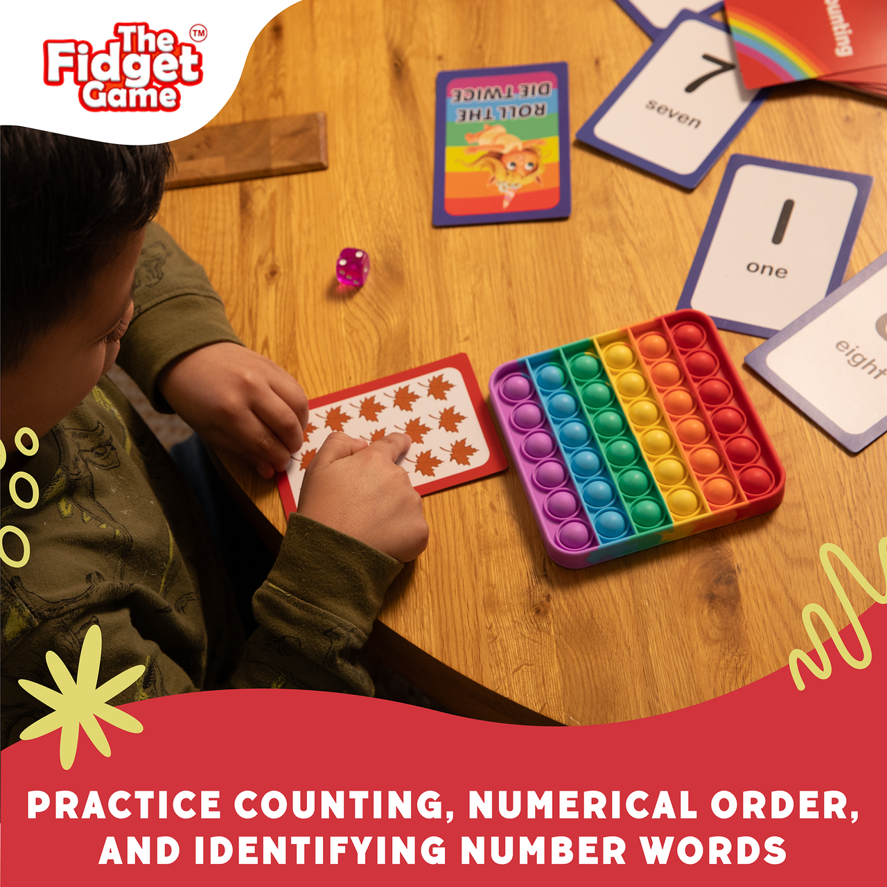Numbers and Counting Flash Cards for Ages 4 and Up – The Fidget Games