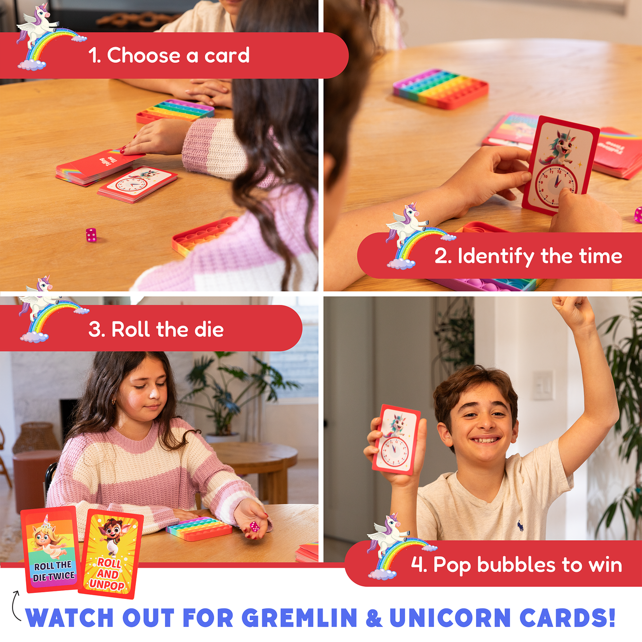 Telling Time Game: Learn and Practice Time With Your Kids – The Fidget ...